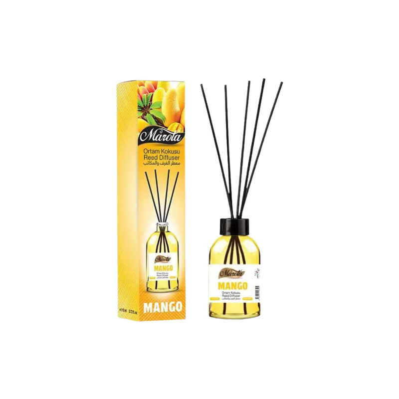 MAROTA DIFFUSER LUXURY AIR FRESHENERS PERFUME REED DIFFUSER, MANGO ...