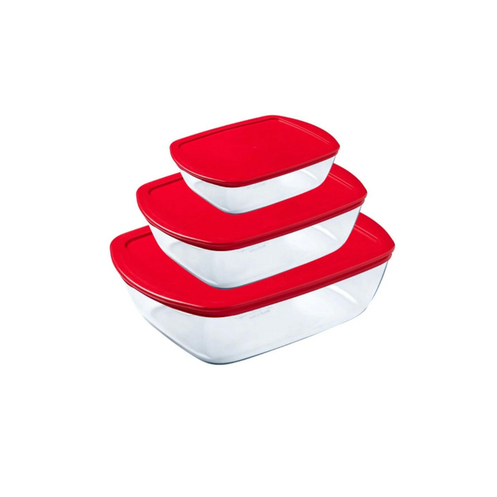 PYREX FOOD STORAGE BOX SET – Mega Hardware