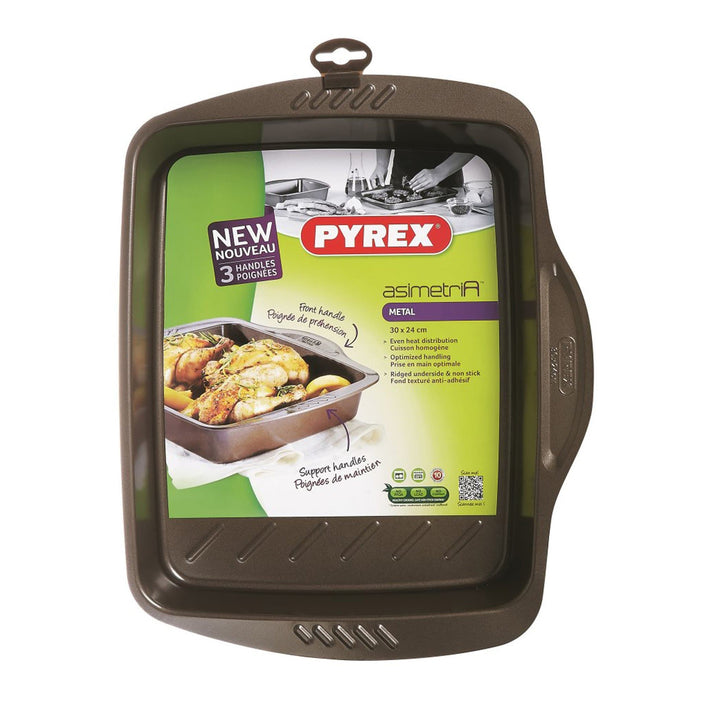 PYREX METAL RECTANGULAR ROASTER – Mega Hardware