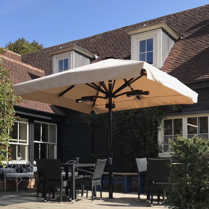 PARASOL 5M X 5M WITH HANDLE SYSTEM – Mega Hardware
