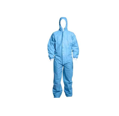 White/light blue work suit – Mega Hardware