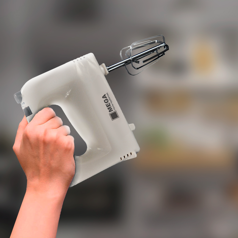 MEGA HAND MIXER 200W,WHITE – Mega Hardware